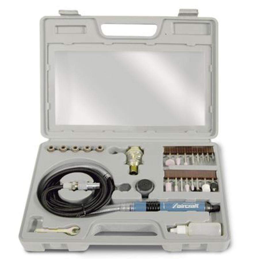 Aircraft PSS PRO levegős egyenescsiszoló készlet - Levegős fúrók és ...